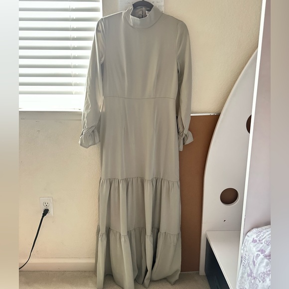 veiled collection | Dresses | Silk Type Floor Length Dress | Poshmark